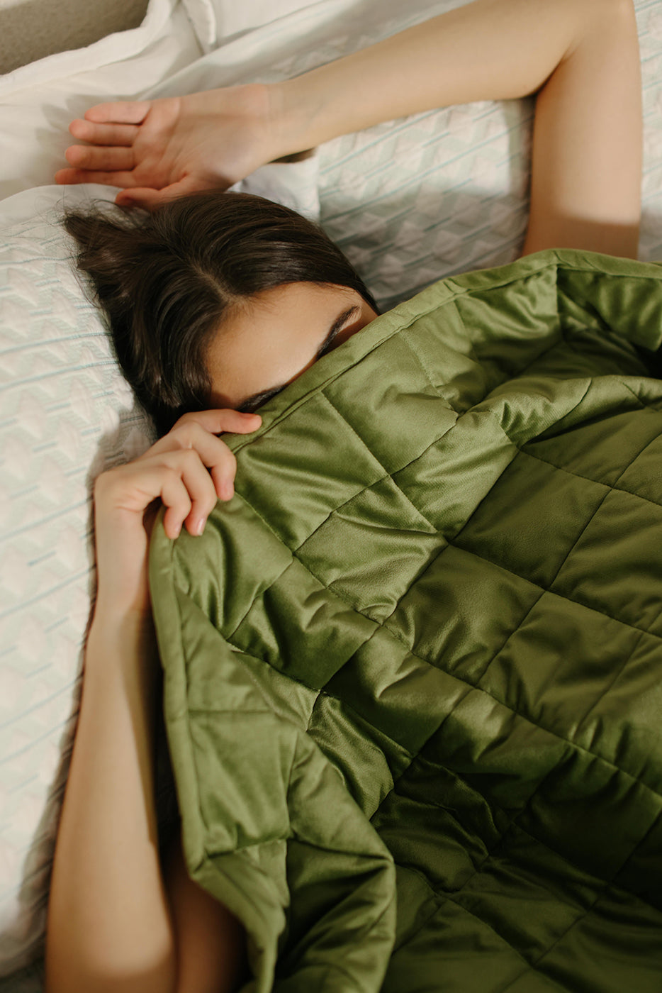 Shop Velvet Weighted Blankets from Tucked In – Tucked In